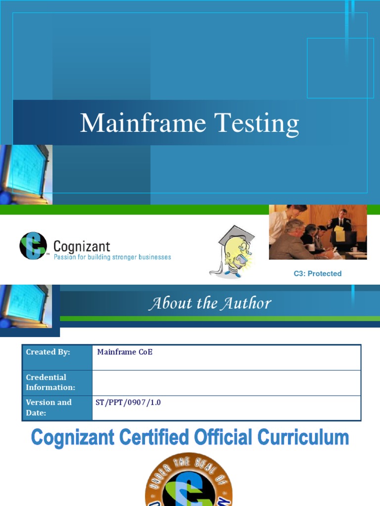 Mainframe Testing | PDF | Computer Data | Computer Engineering Mainframe Testing | PDF | Computer Data | Computer Engineering