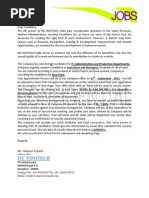 Infosys Offer Letter | PDF | Identity Document | Government And Personhood