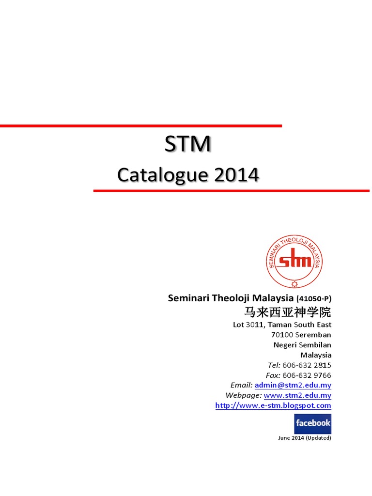 STM Catalogue 2014 | PDF | Postgraduate Education | Academic Degree