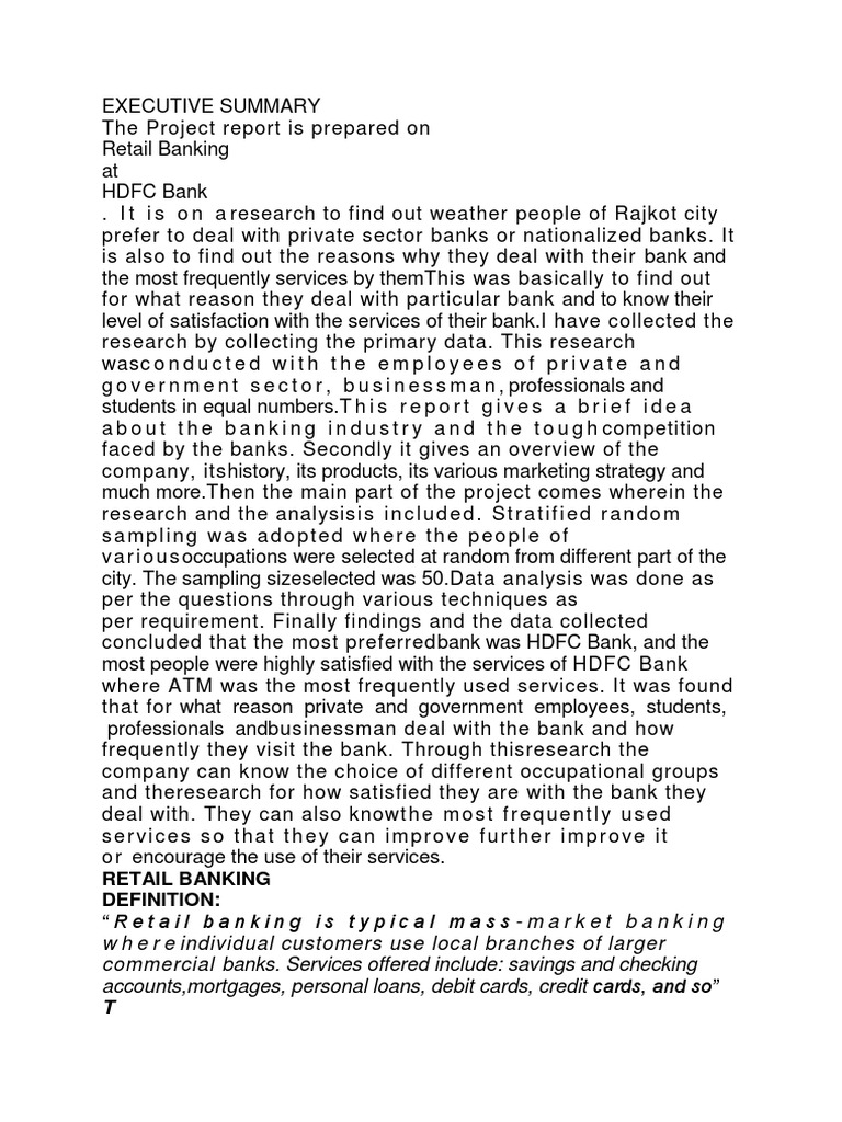Retail Banking Definition | PDF | Wealth Management | Banks
