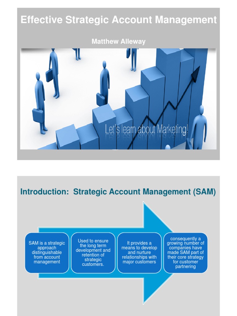 Strategic Account Management | Strategic Management | Sales