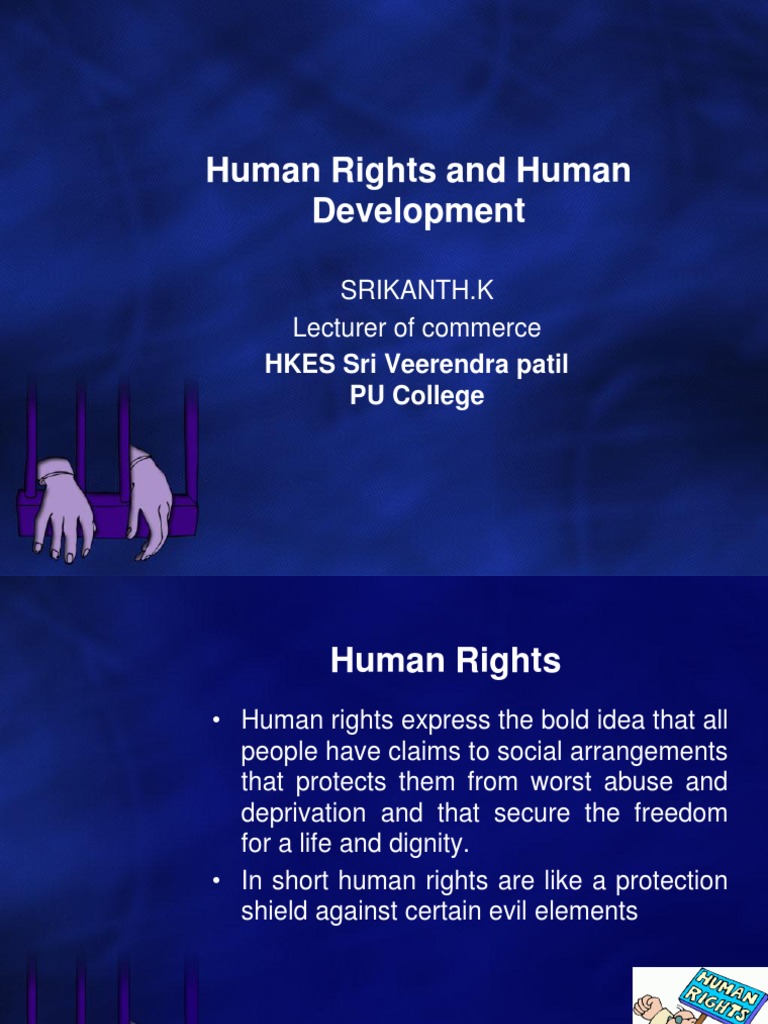 Human Rights and Development Overview | PDF | Human Rights | Human ...