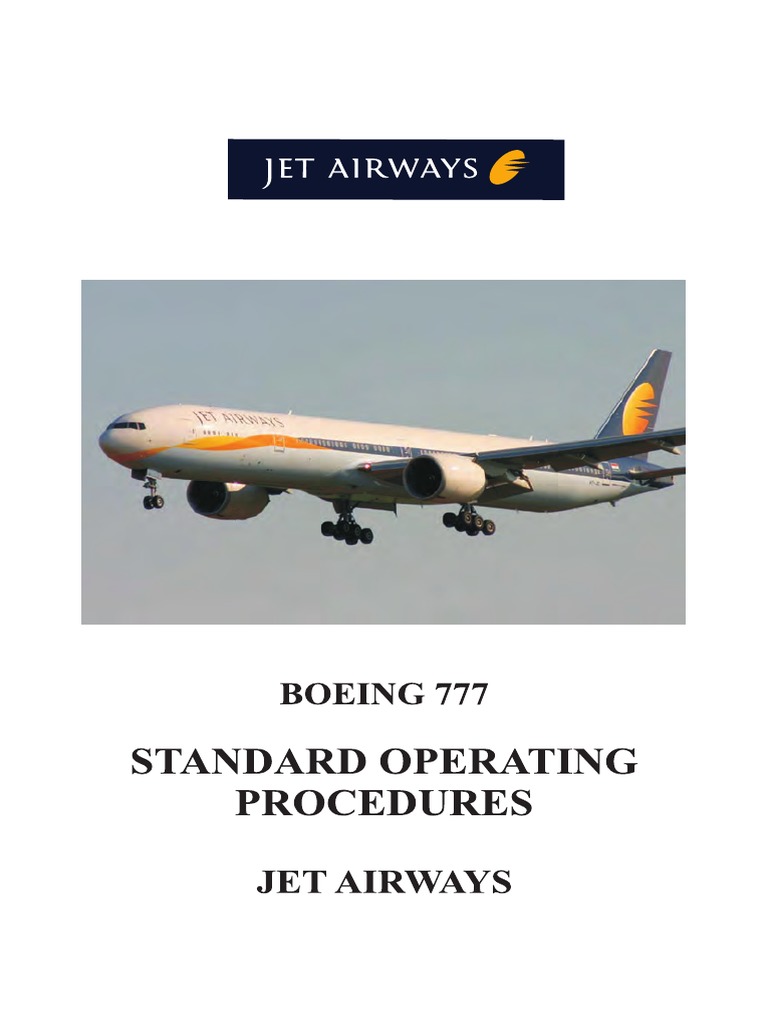 B777 SOP All Pages 23rd May 2013 | PDF | Air Traffic Control | Airport
