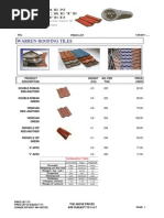 HDB - Materials List FT | PDF