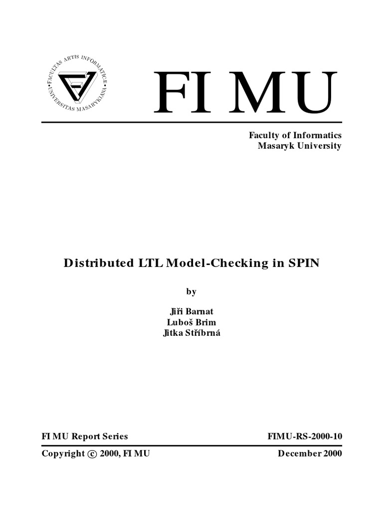 Distributed LTL Model-Checking in SPIN | PDF | Subroutine | Vertex (Graph Theory)