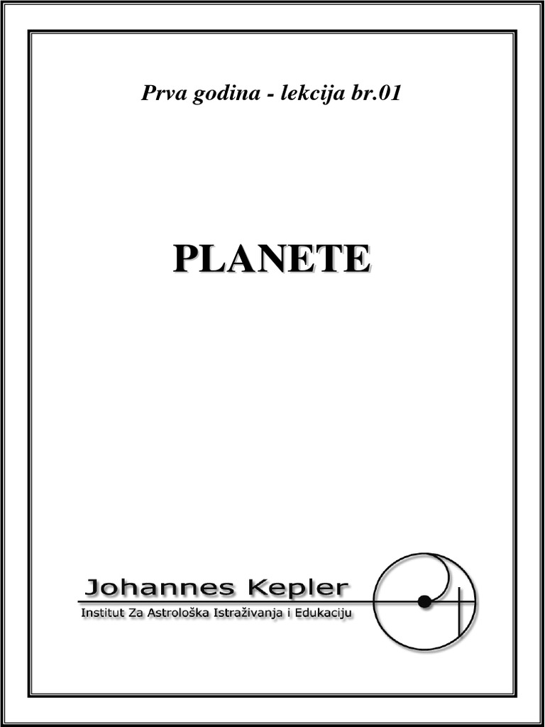 Planete | PDF
