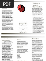 Welcome To 3rd Grade Letter | PDF