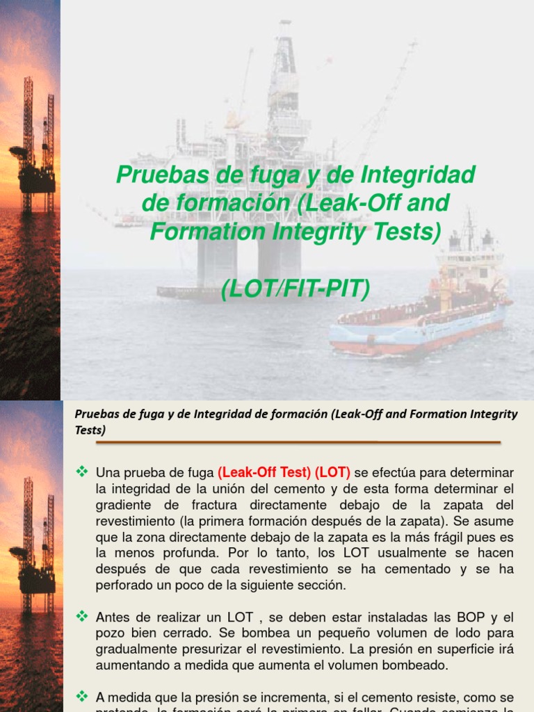 Pruebas de Lot-Fit | PDF | Presión | Science