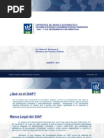 Sistema Integrado de Administración Financiero, SIAF-SAG y Sistema de ...