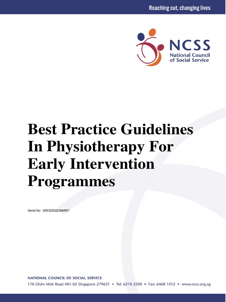 Best Practice Guidelines Physiotherapy EIPIC 2 | PDF | Balance (Ability ...