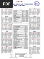 Isha Lunar Calendar 2024 | PDF | Hindu Worship | Observances