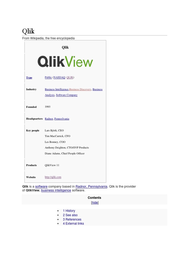 Introduction To Dashboard Qlik | PDF | Computing | Software