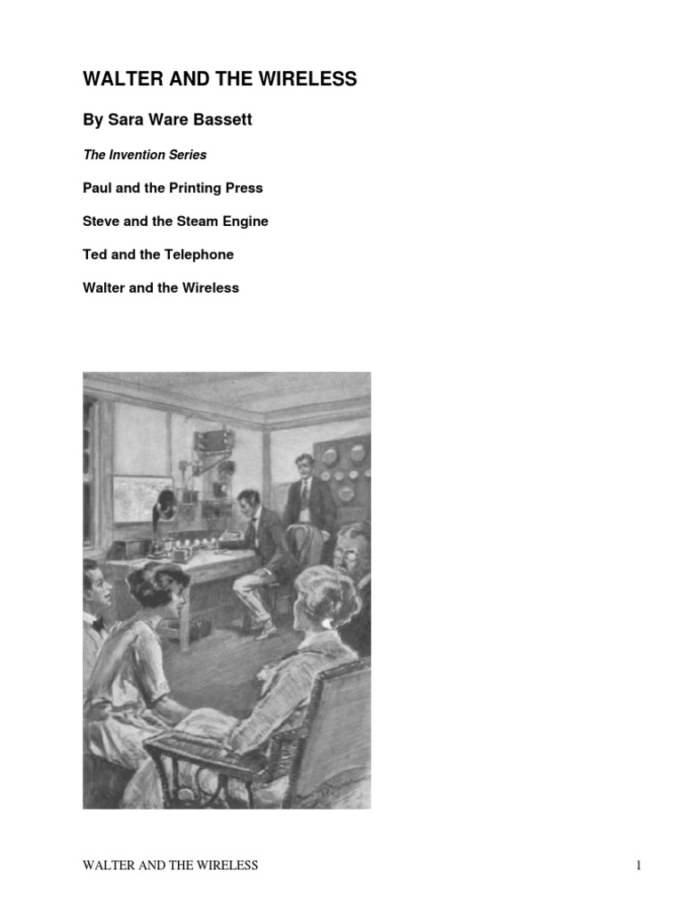 Walter and The Wireless by Bassett, Sara Ware, 1872-1968 | PDF | Nature