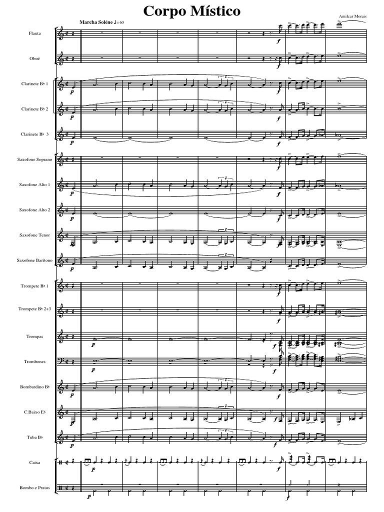 Marcha Soléne Sheet Music | PDF | Music Industry | Jazz