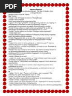 Hatol NG Kuneho Script | PDF