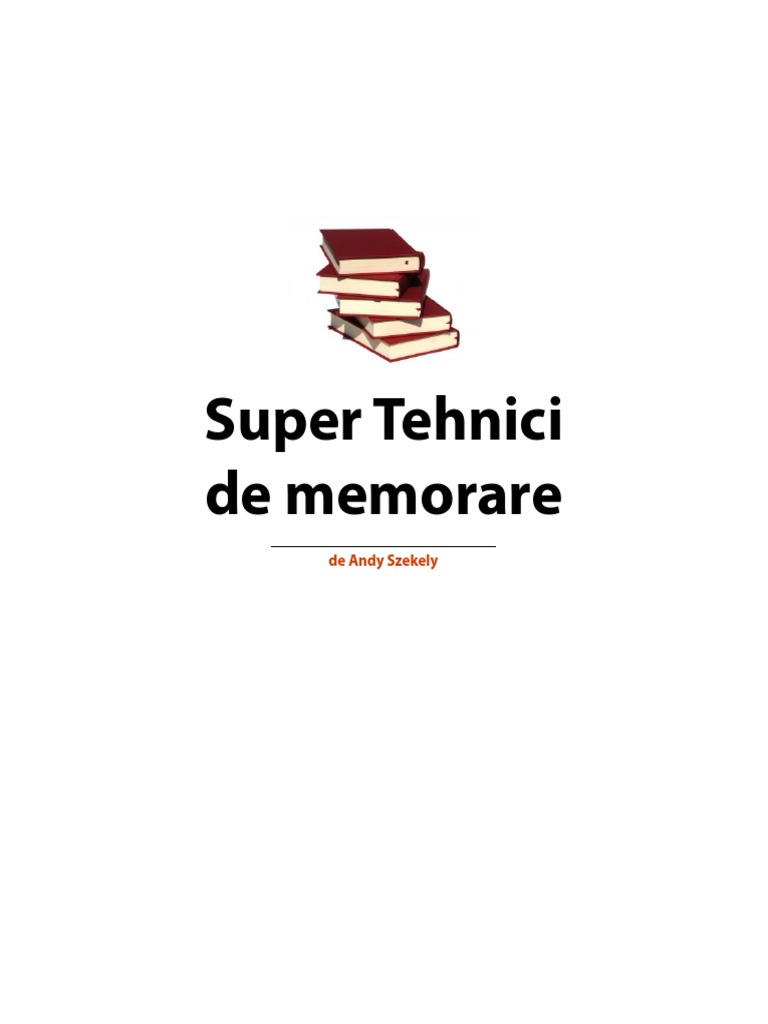 Tehnici de Memorare | PDF