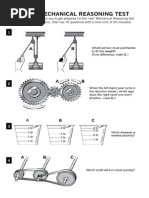 Bennett Mechanical Comprehension Test | PDF