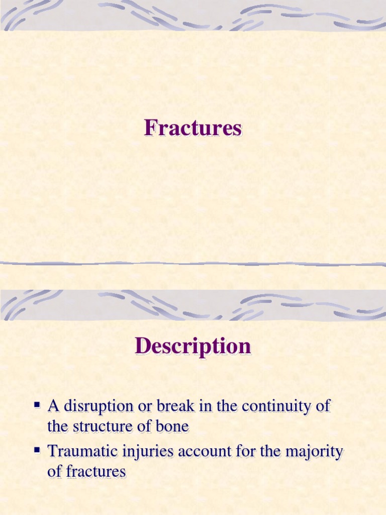 Fractures | PDF