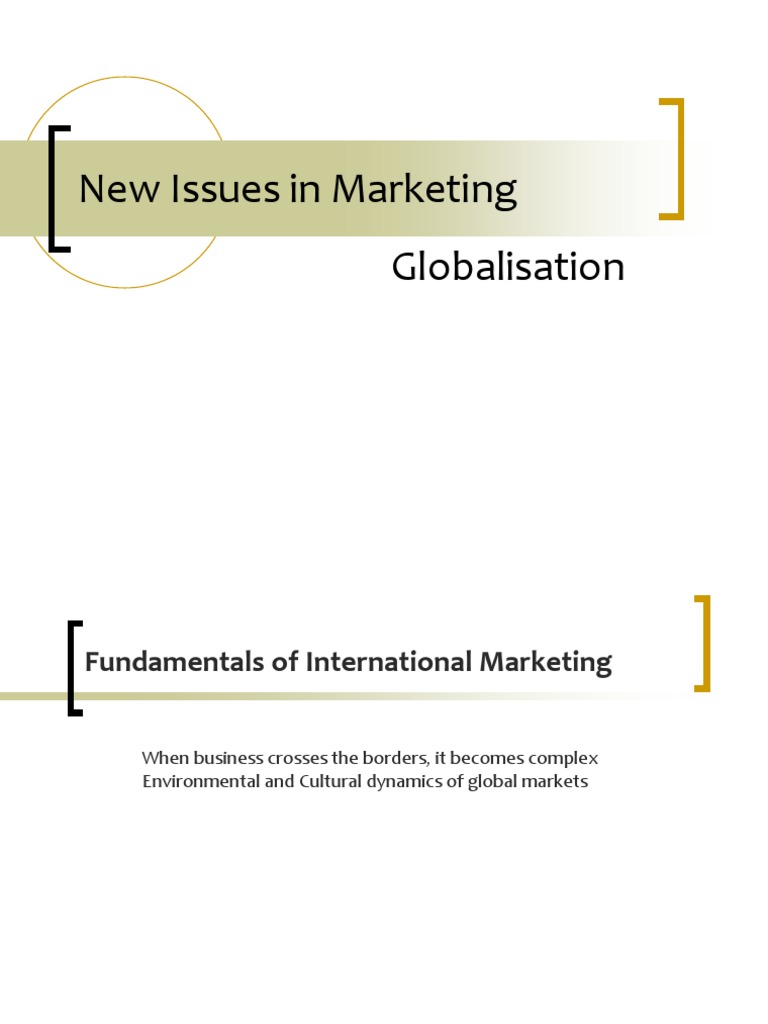 Consumerism and Global Marketing Issues | PDF | Consumerism | Marketing