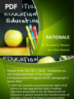 DepEd ICT Policies | PDF | Educational Technology | Internet