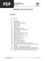 Construction Project Quality Plan (PQP) | PDF | Quality Assurance ...