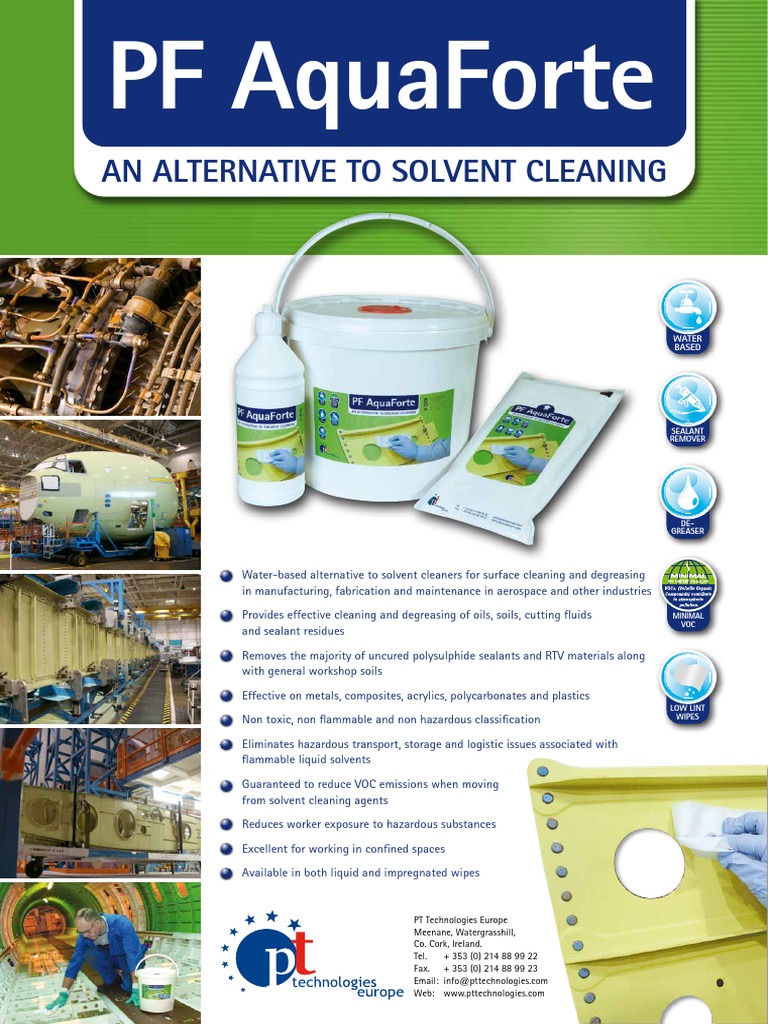 PF Aquaforte Brochure - 04.04.12 | PDF | Air Pollution | Volatile ...