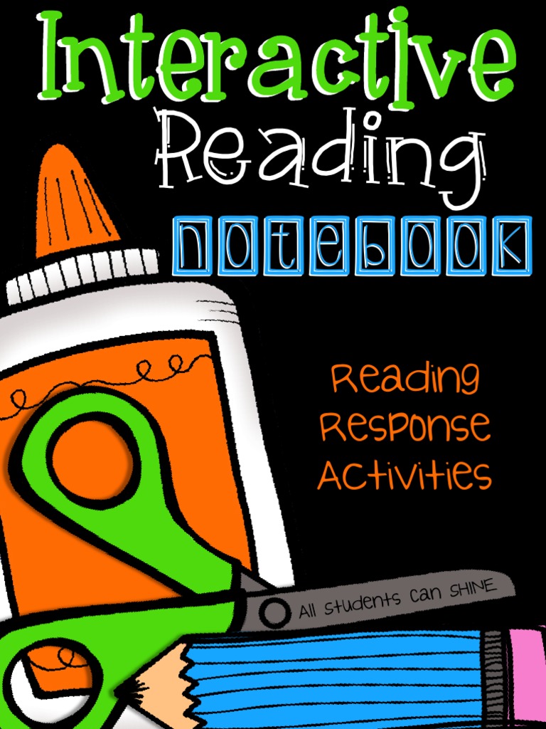 Interactive Reading Notebook Reading Response Activities | PDF ...