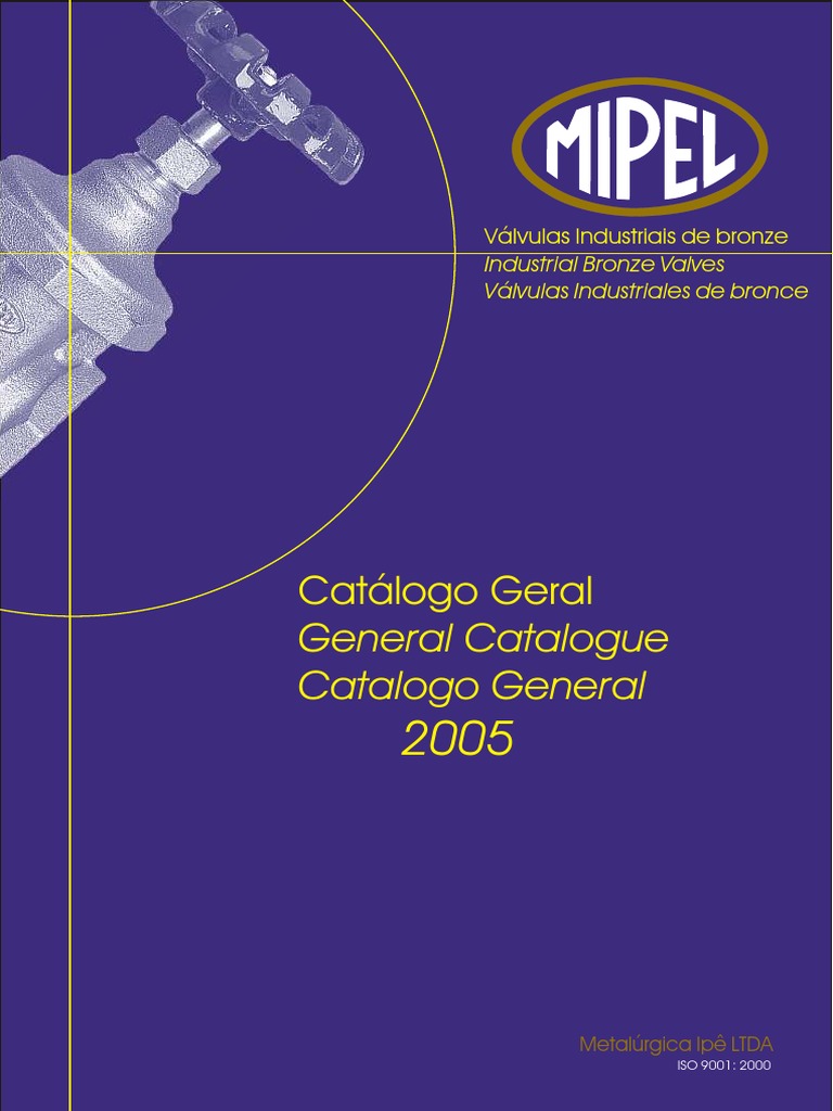 MIPEL Catalogo General | Unduh gratis PDF | ISO 9000 | Indústrias