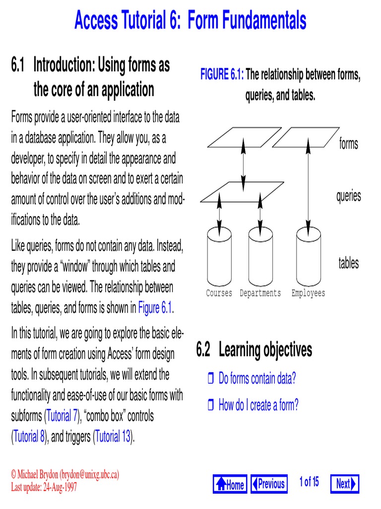 Access & Simple PDF | PDF | Databases | Human–Computer Interaction