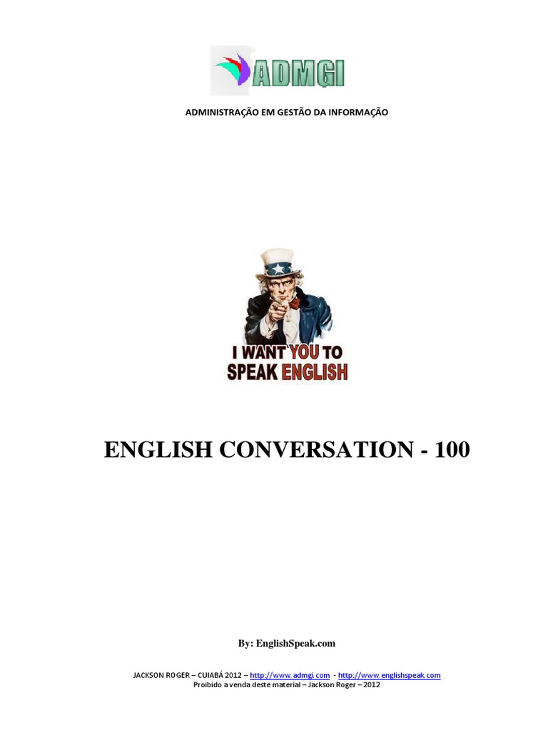 English Conversation 100 Course | PDF