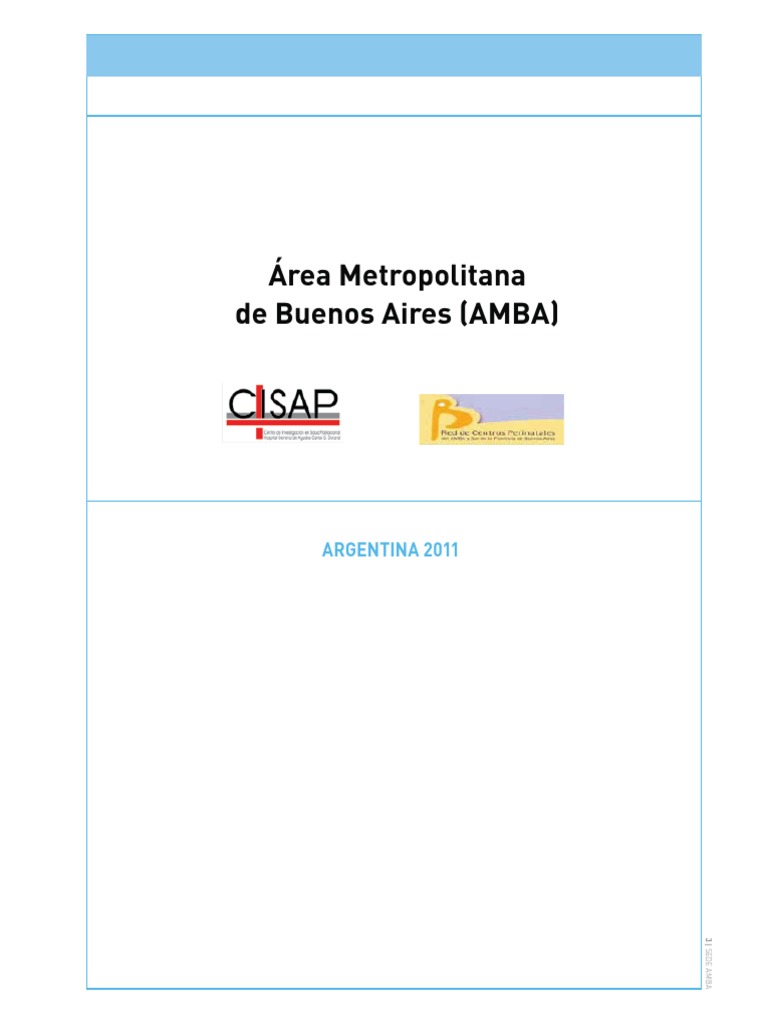 Manual AMBA 1 | PDF | Buenos Aires | Río