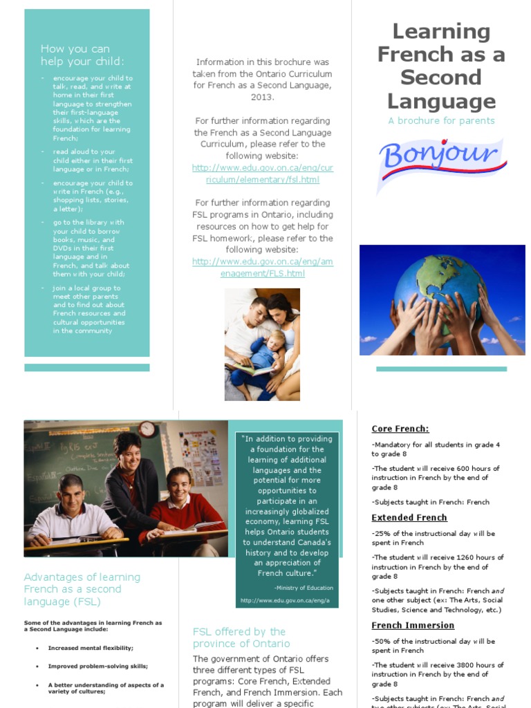 Brochure For Parents FSL | PDF | Education Theory | Cognitive Science
