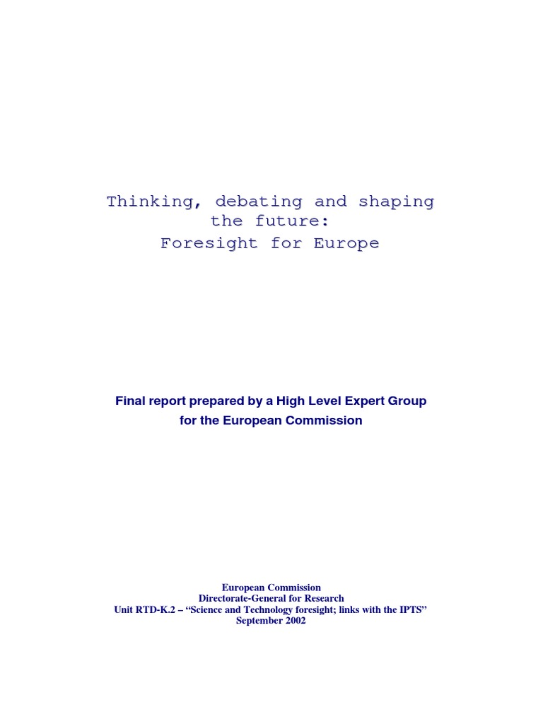 For Hleg Final Report en | PDF | European Union | Sustainability