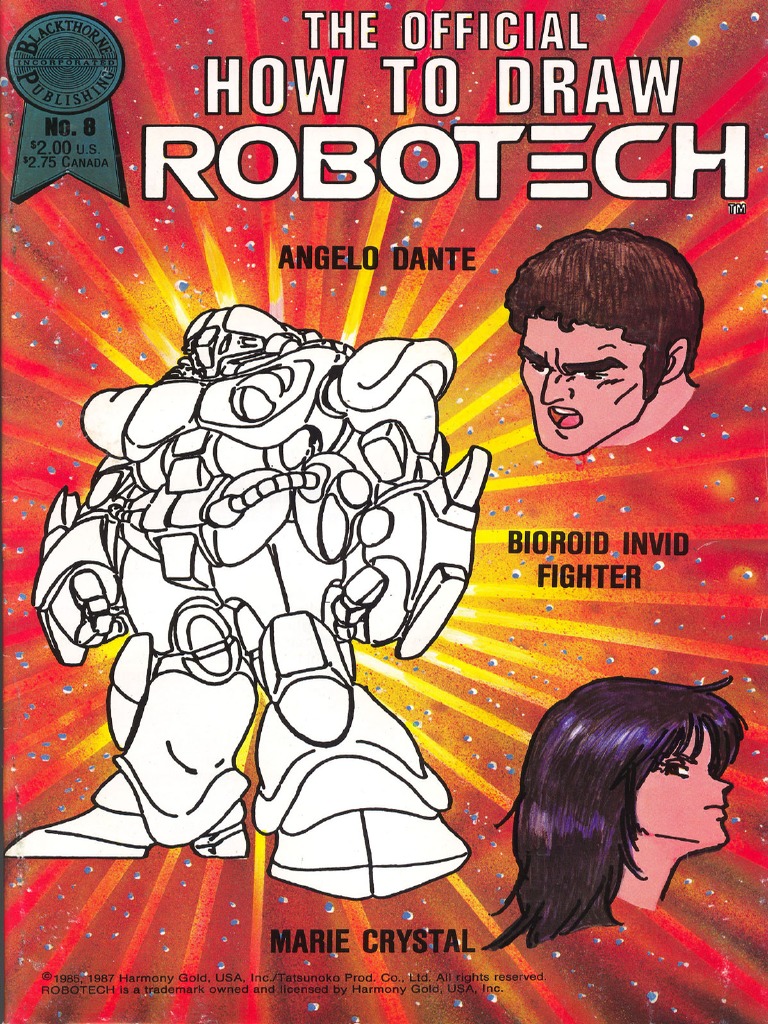 The Official How To Draw Robotech 08 | PDF | Teaching Mathematics | Nature