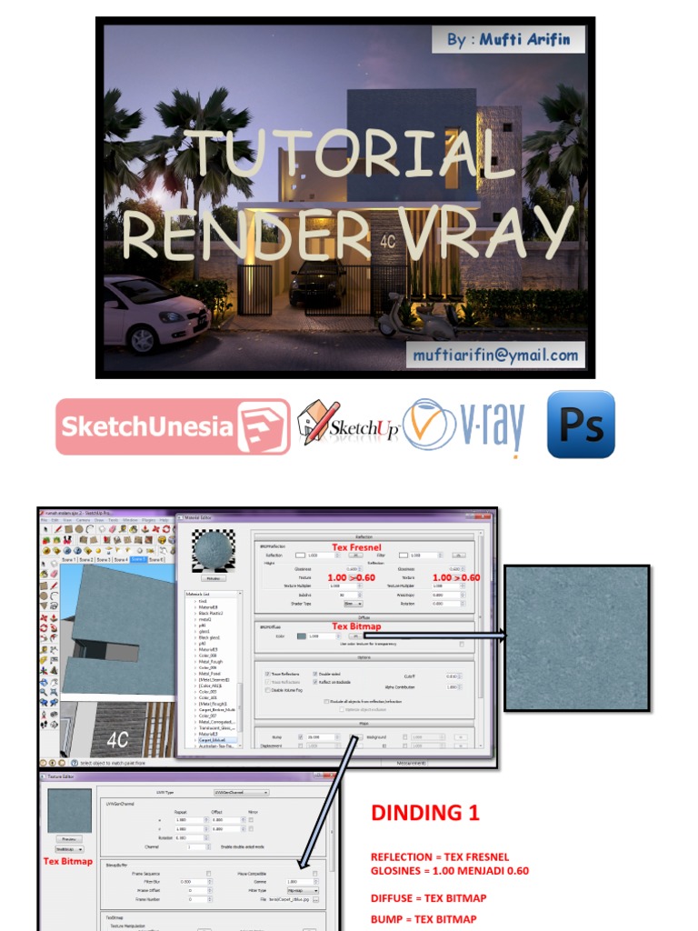 Vray Tutorail | PDF | Cooking, Food & Wine