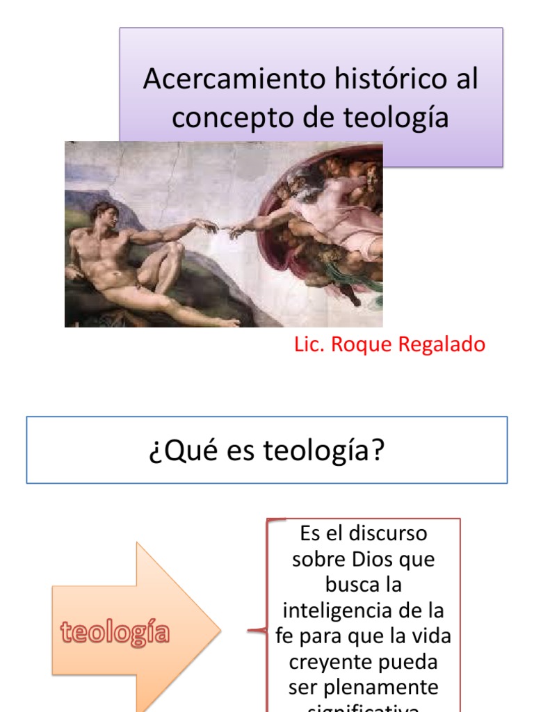 Definición y evolución de la teología | PDF | Divinidad (disciplina ...