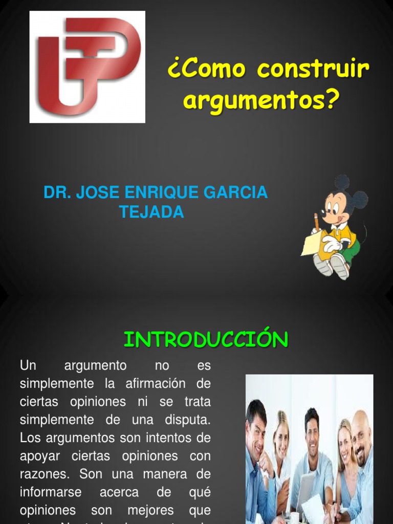 Construir Argumentos 1 | PDF | Teoría de la argumentación | Triángulo