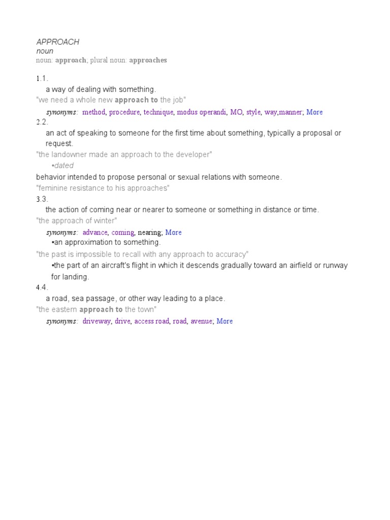 Method Procedure Technique Modus Operandi MO Style Way Manner | PDF ...