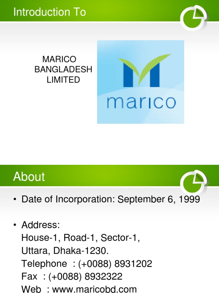 Marico Bangladesh Limited Overview | PDF | Return On Equity | Business ...