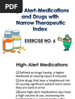 High Risk Medications APINCHS | PDF