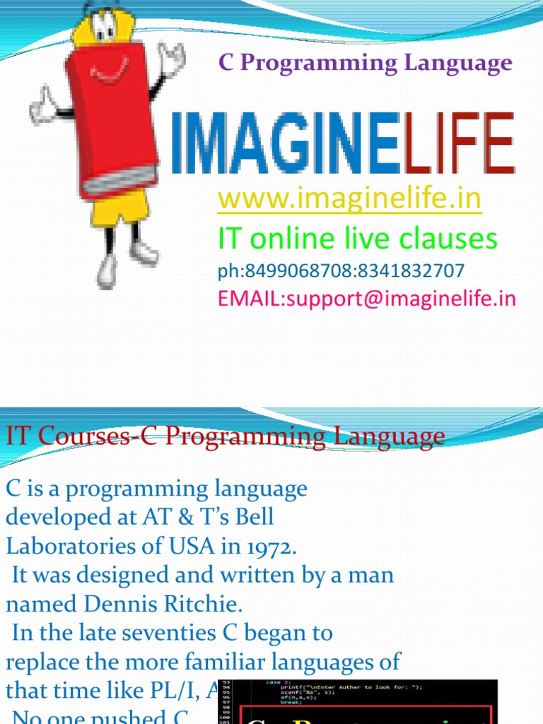 C Programming for IT Beginners | PDF | C (Programming Language ...