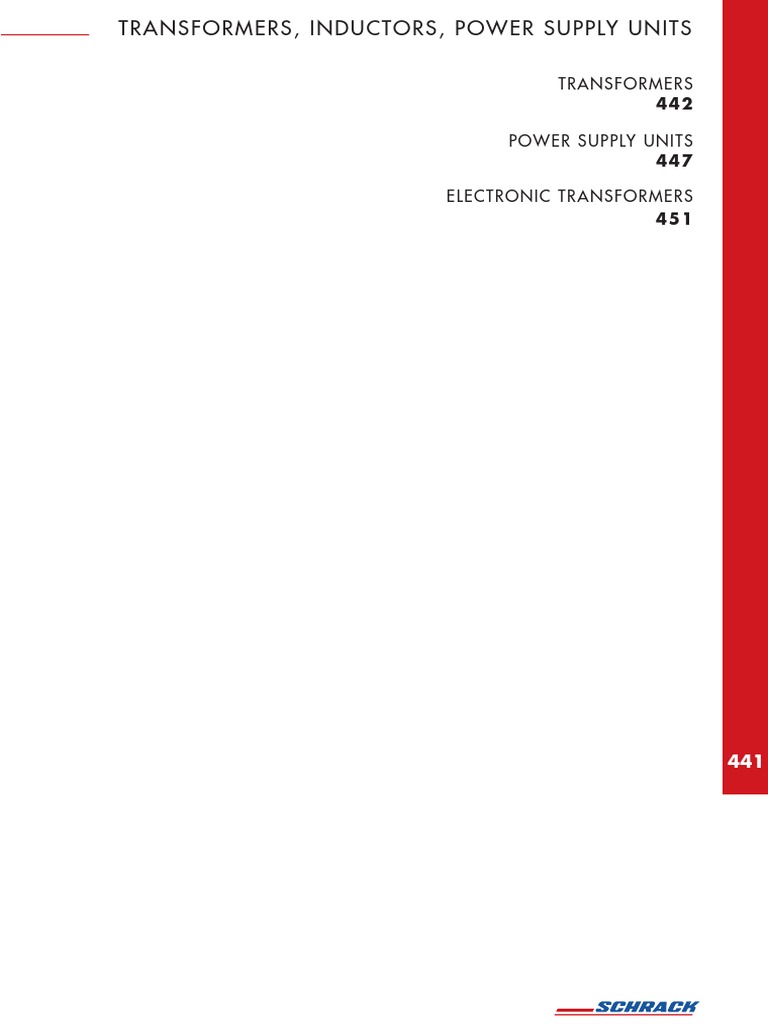 Main Catalogue 9 Transformerer Power Supply | PDF | Transformer | Power ...
