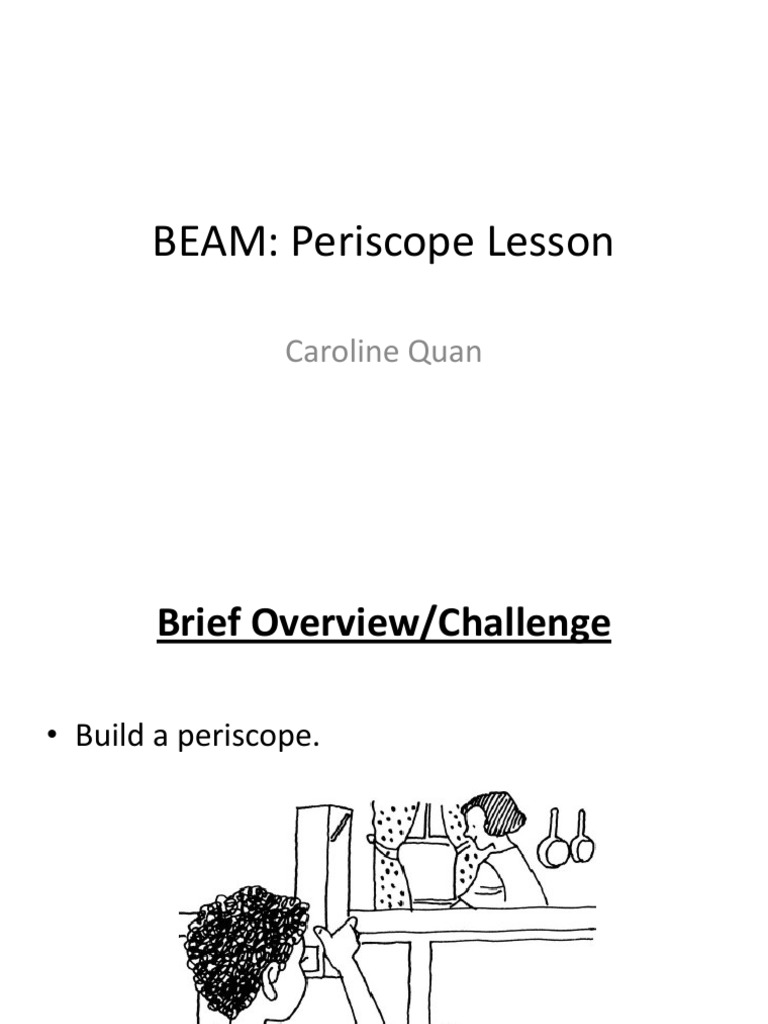 Periscope | PDF | Reflection (Physics) | Mirror