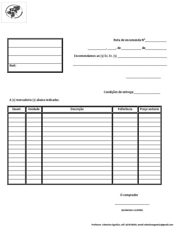 Documentos Comerciais | PDF