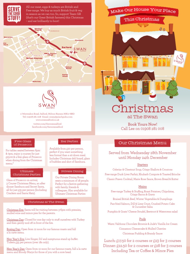 Swan Menus SpecialOccasion | Download Free PDF | Cooking | Foods