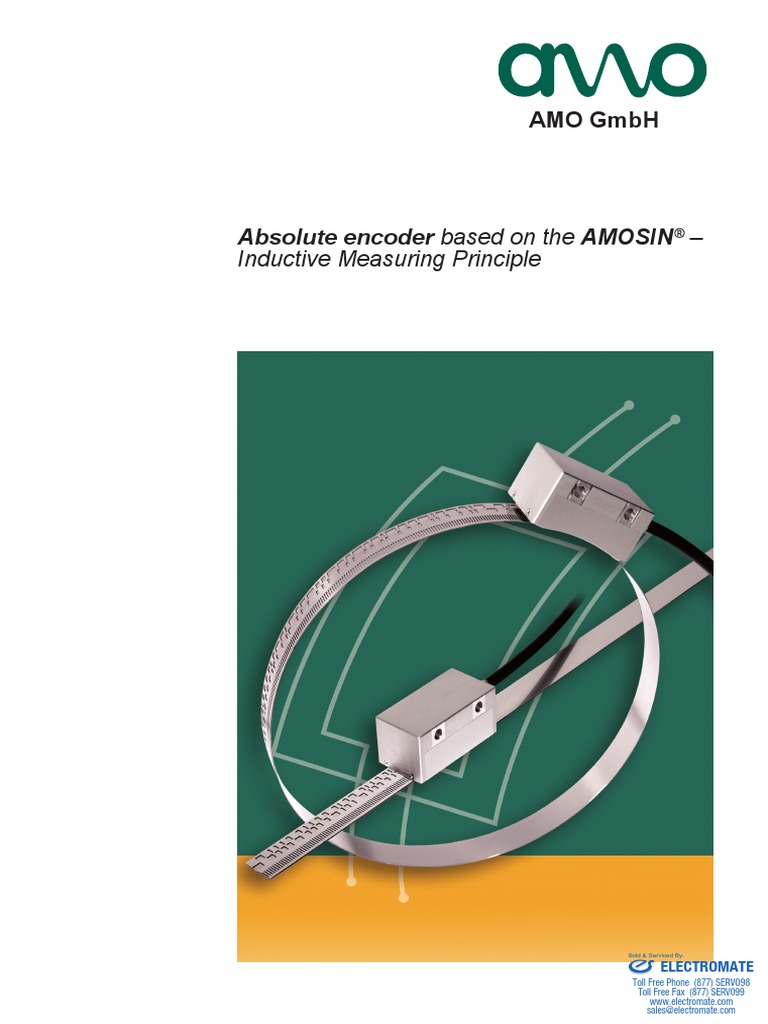 AMO Absolute Encoder Catalog | PDF | Electrical Connector | Electronics
