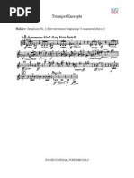 Grade 5 Trumpet Exam Pieces and Requirements | PDF
