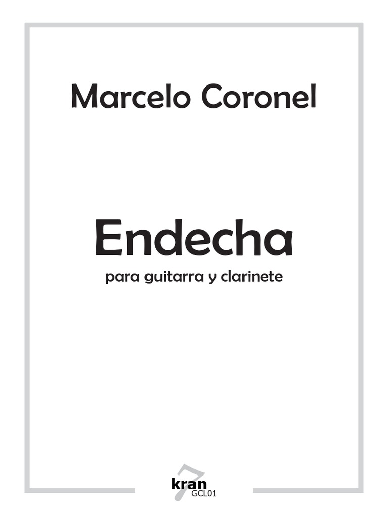 GCL01 Endecha | PDF