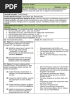 Causes of The Civil War Unit Plan | PDF | United States Constitution ...