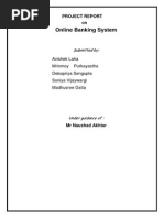 Report On Banking Management System | PDF | Java (Software Platform ...